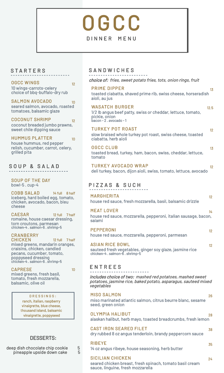 Homepage - Ogden Golf & Country Club